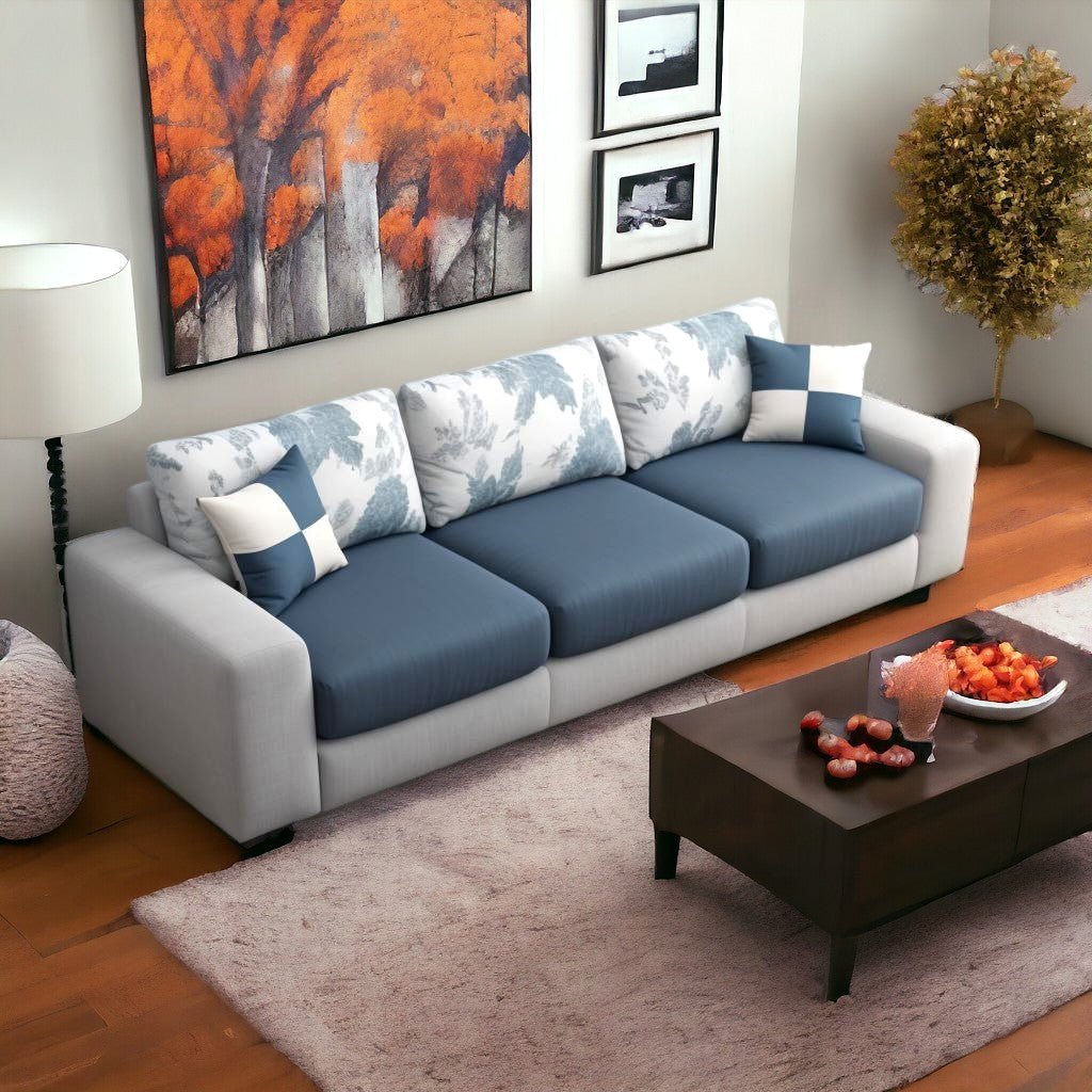 Wayland Modern Living Room Fabric Sofa Torque India
