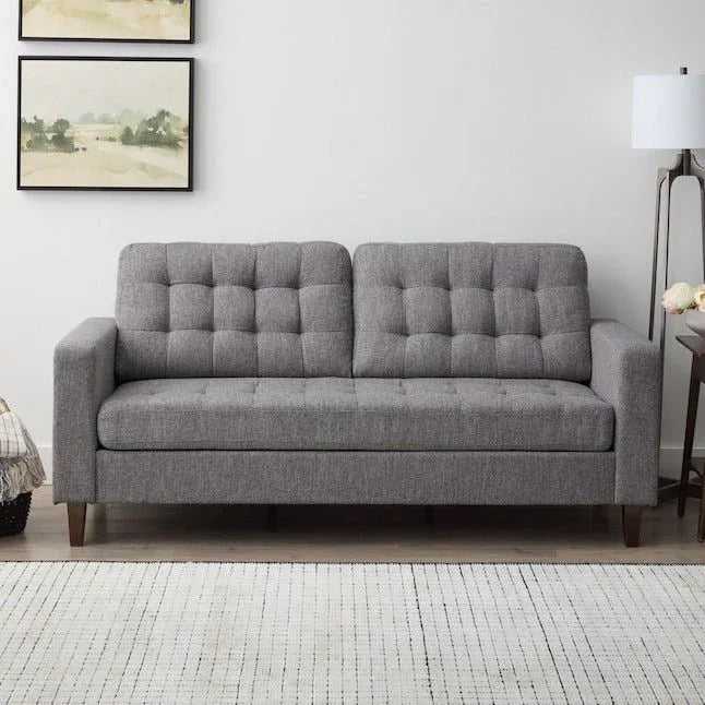 Rommi 3 Seater Fabric Sofa For Living Room – TORQUE INNOVATIONS PRIVATE ...